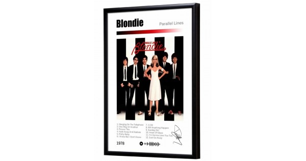 Blondie "parallel Lines" album print