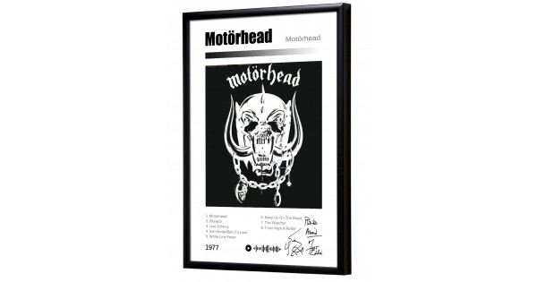 Motorhead "Motorhead" album print