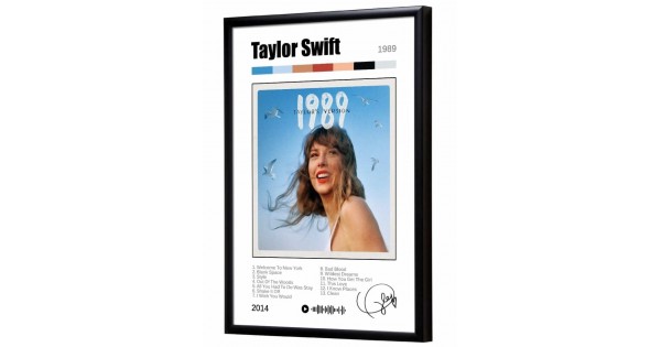 Taylor Swift "1989" album print
