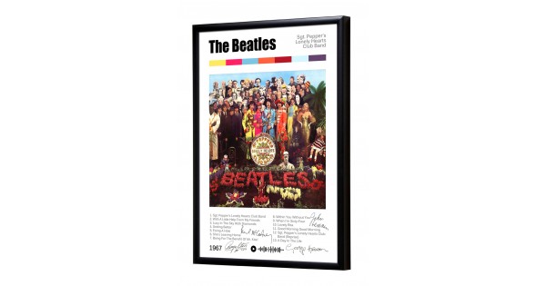 The Beatles "sgt Pepper" album print