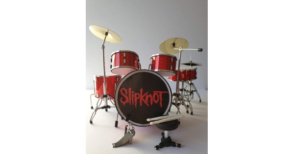 Slipknot Miniature Drum kit