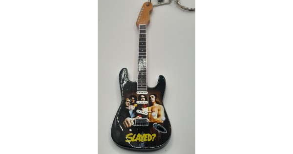 Slade Slayed 10cm Wooden Tribute Guitar Key Chain new 2024