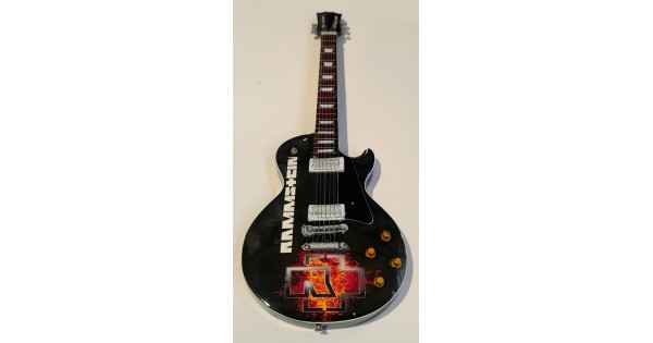 AC/DC Brian & Angus Tribute Miniature Guitar Exclusive