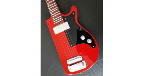 Buzzcocks Pete Shelley 10" Tribute Miniature Guitar Exclusive