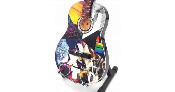 Coldplay Tribute Miniature Guitar