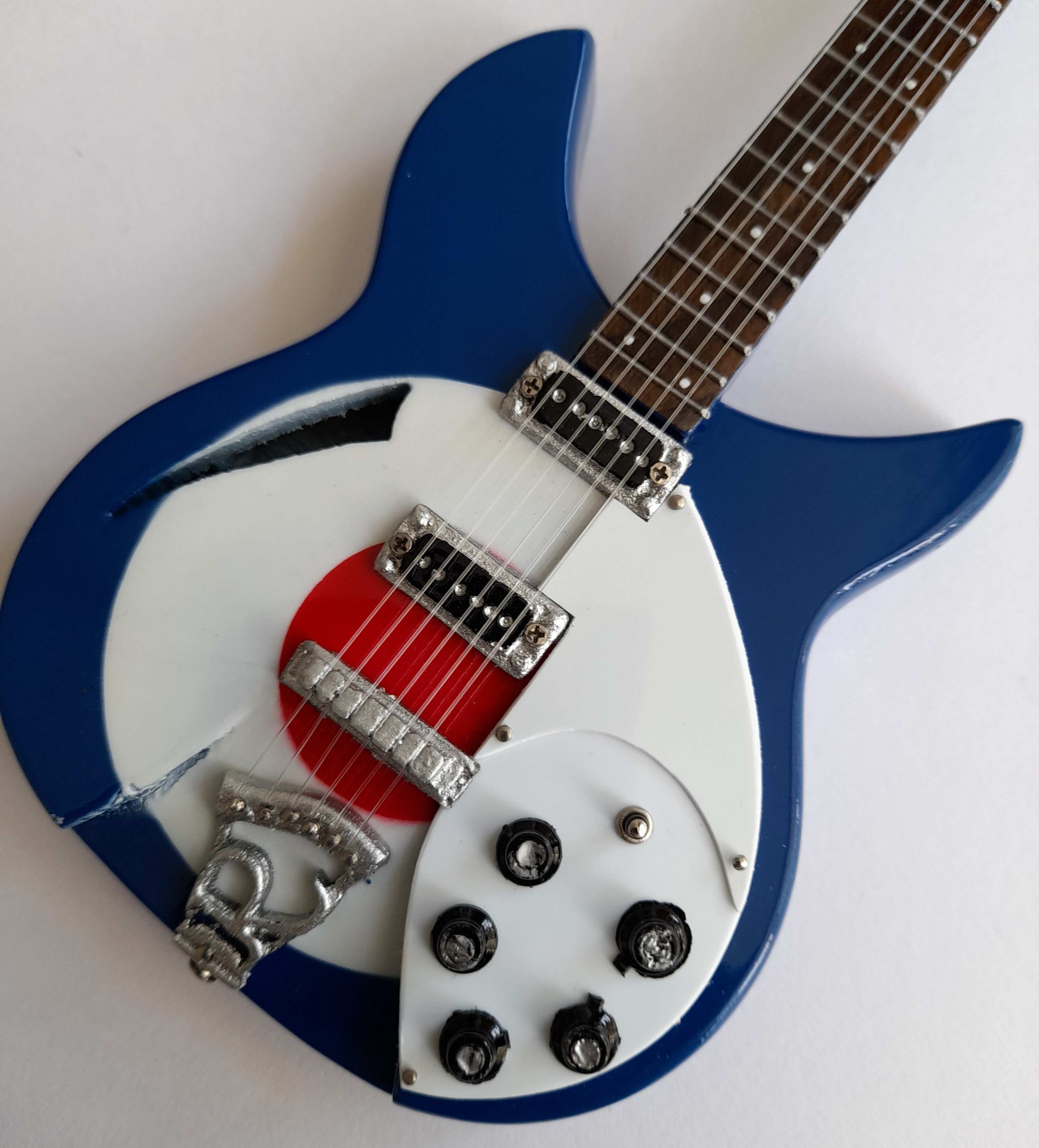 Paul Weller Target 10" Miniature Tribute Guitar